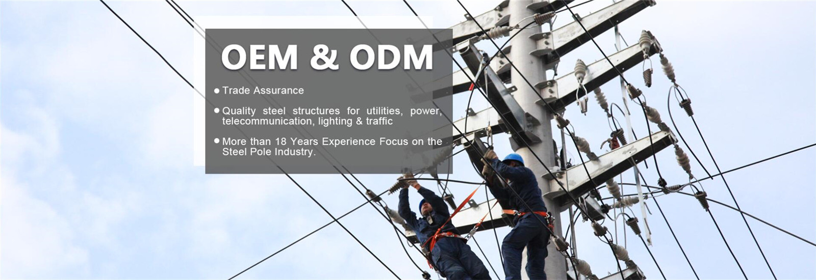 Quality Steel Tubular Pole & Electrical Power Pole factory from China