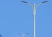 9M Street Light Poles Retractable Overlap Steel Lamp Post Support ...