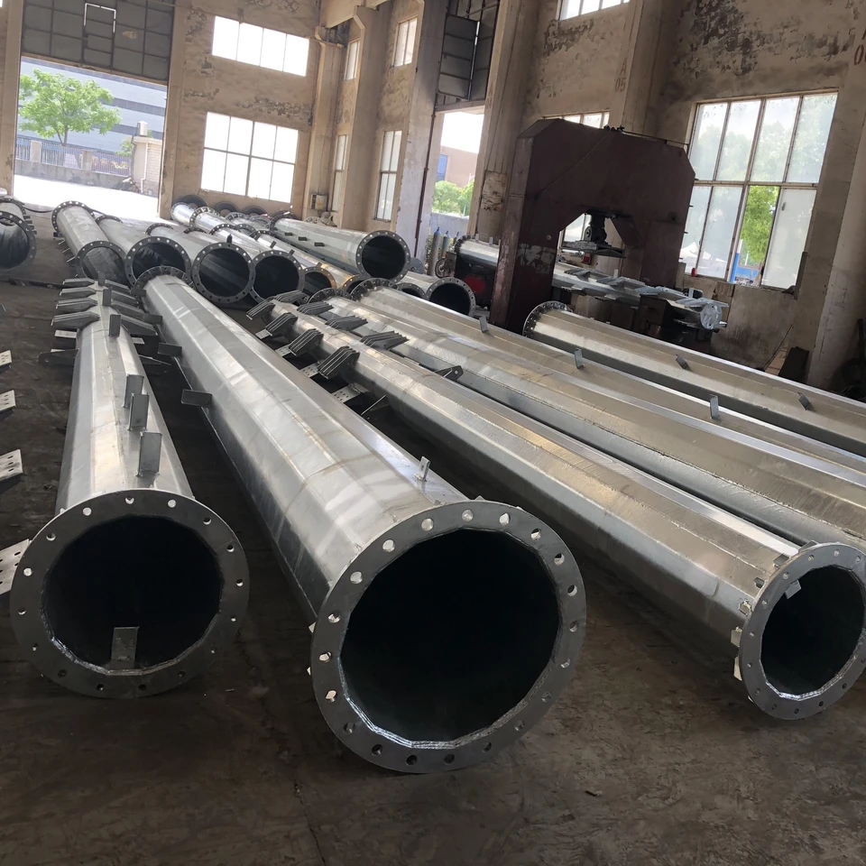 Durable Steel Tubular Pole For Street Lighting