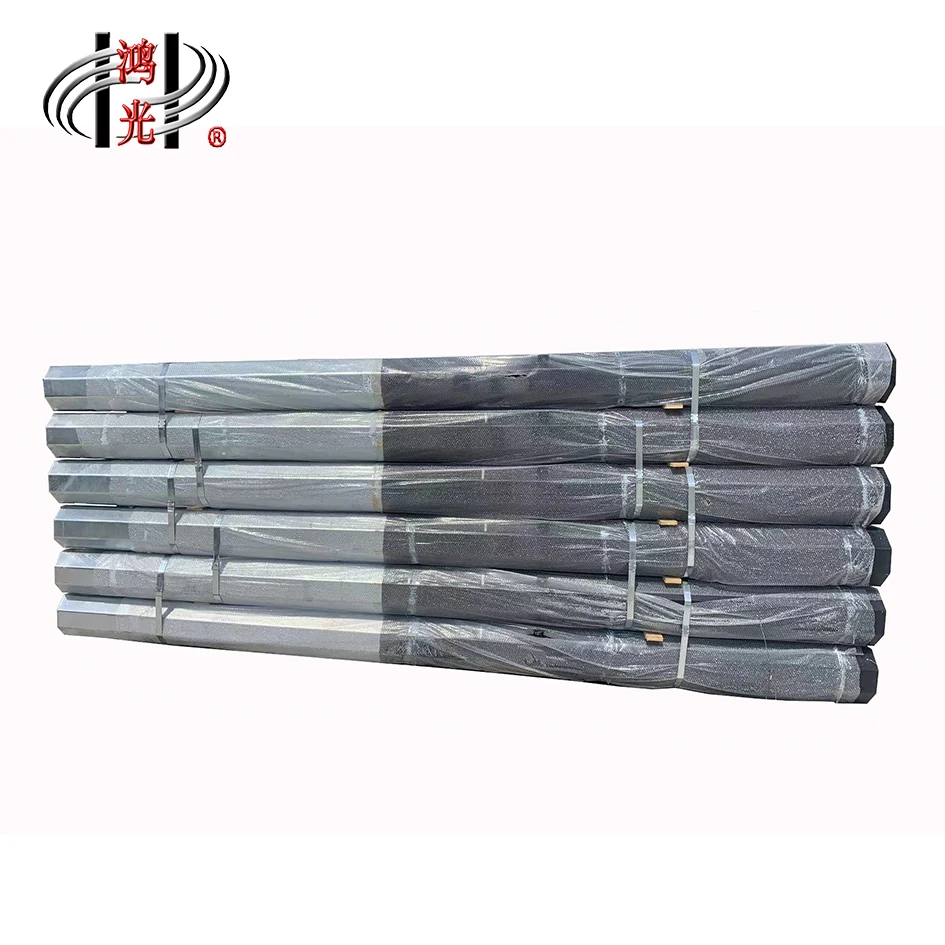 Customized Steel Tubular Pole With Galvanized Finish For Power ...