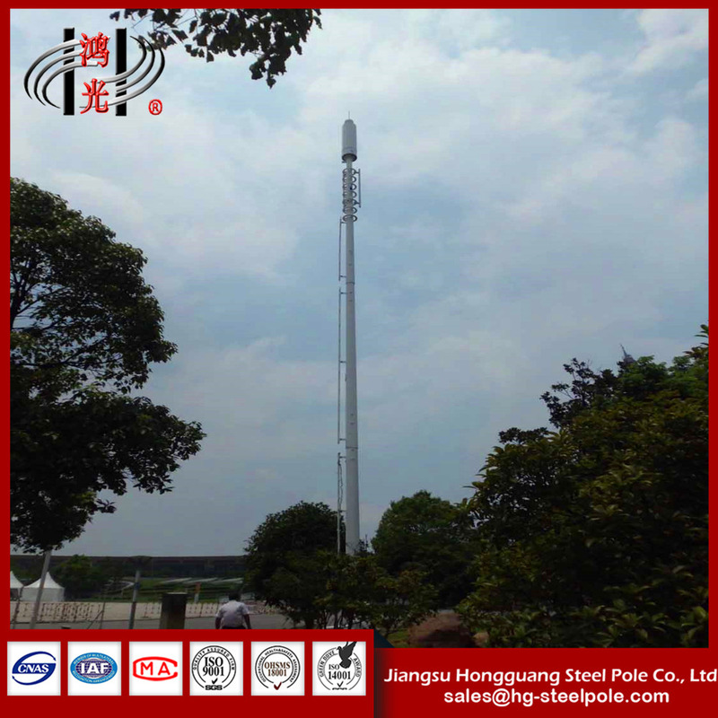 226kg Electrical Power Pole With Hot-dip Galvanizing And Corrosion ...