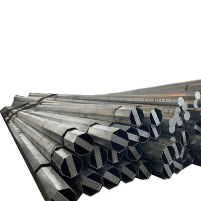 Bolt-On Electrical Steel Power Pole Hot-Dip Galvanizing With Class B ...