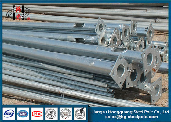 Outdoor galvanized Structural 16 Meter Steel Tubular Pole
