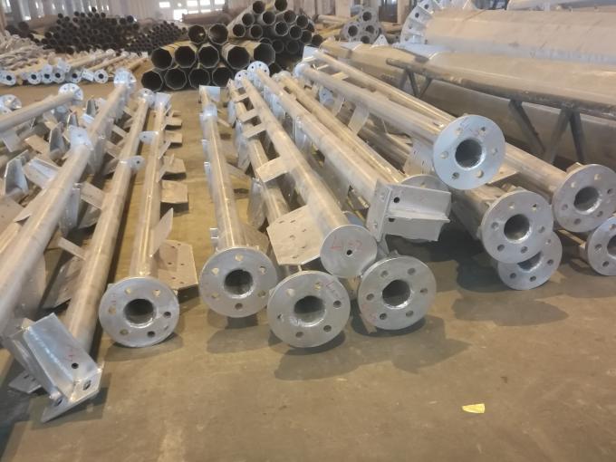 10-220KV Suspension / Strain Electric Utility Poles / Power ...