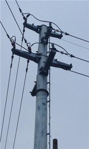 Stainless Steel Electrical Power Post For Transmission Line , Metal ...
