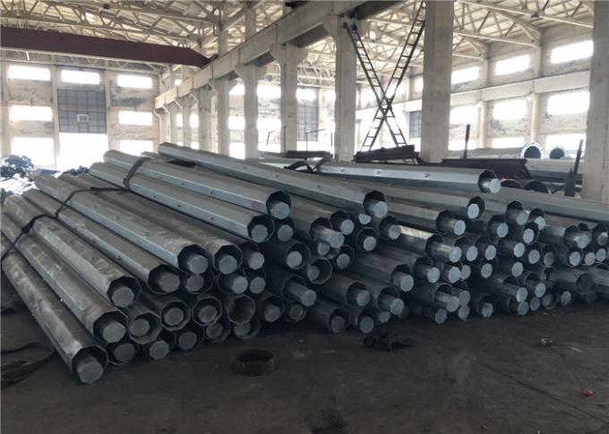 Electrical Power Transmission Poles Q355 Climbing Rung 500kg Design Load
